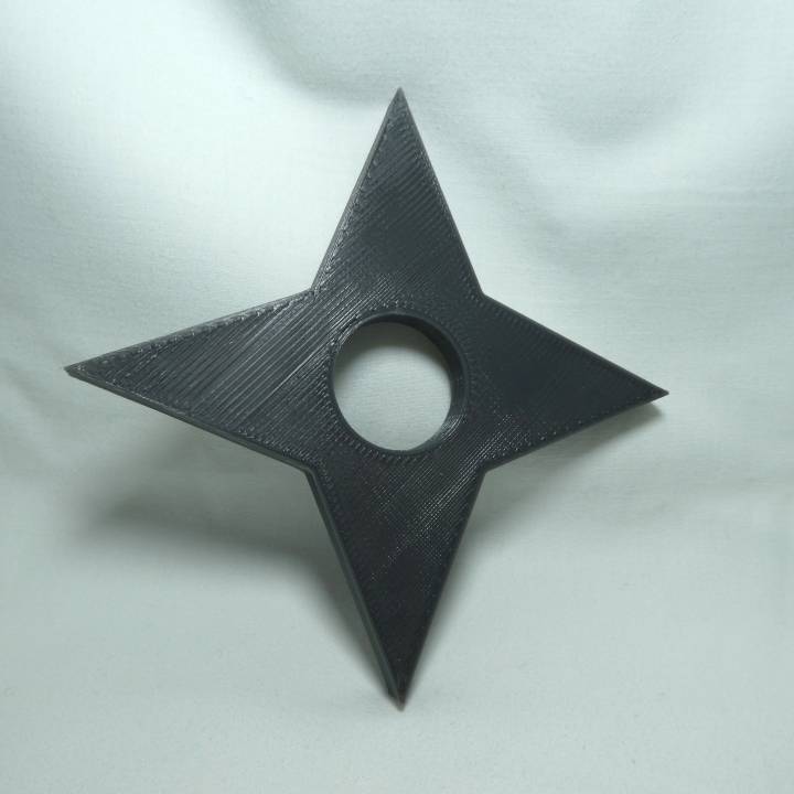 3D Printable Ninja Star by Rees