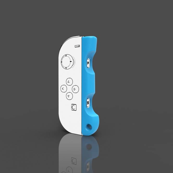 3D Printable Switch Controller Accessory by Martin Moore