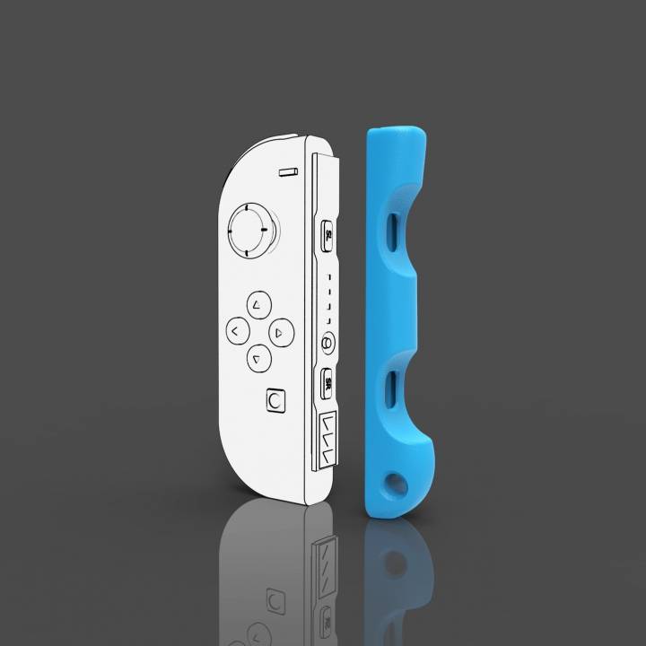 3D Printable Switch Controller Accessory by Martin Moore