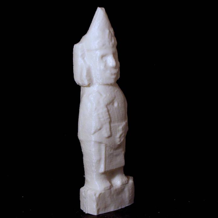 3D Printable God of Pulque, Fermented agave sap by Scan The World