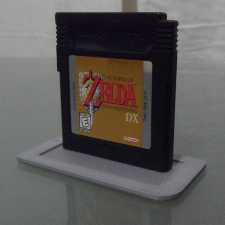 3D Printable Game Boy cartridge stand by Julio Vazquez
