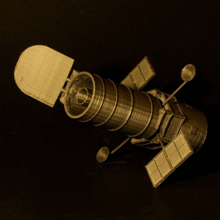 3D Printable Hubble Space Telescope by NASA