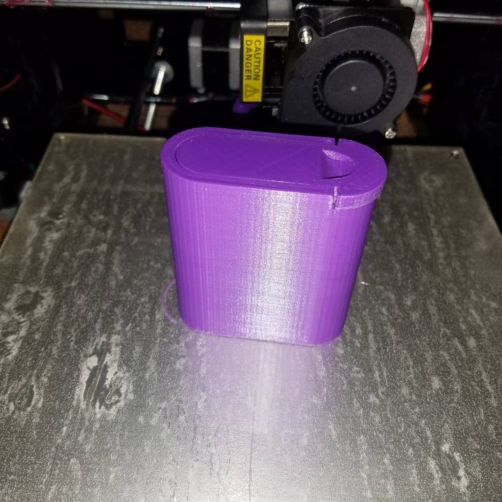 3D Printable 3 18650 Battery Holder by Justin Thaddeus Gleason