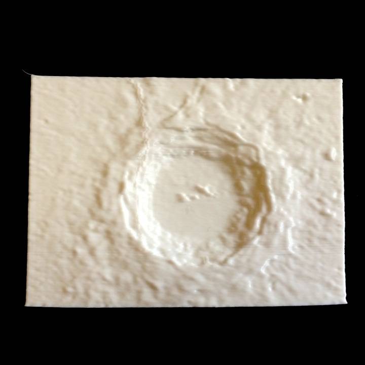 3D Printable Copernicus Crater by NASA