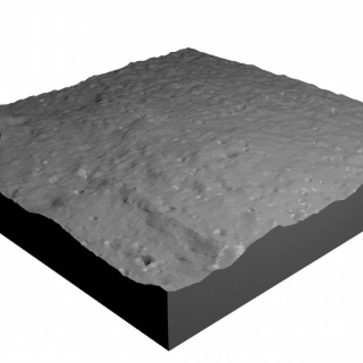3D Printable Apollo 14 Landing Site by NASA