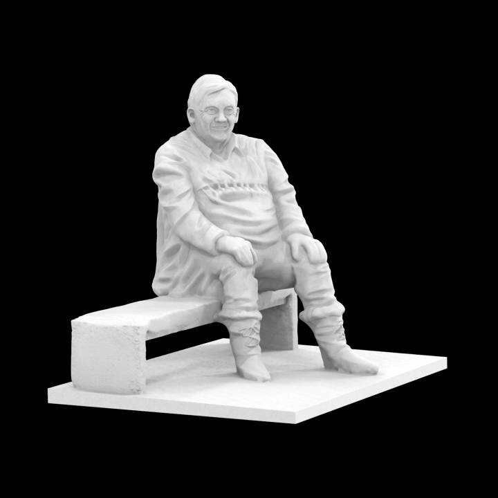 3D Printable Dave Lee by Scan The World