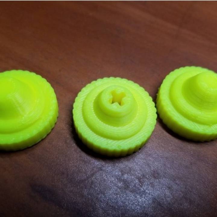 3D Printable Checkers + - by Brian Gray