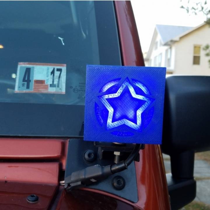 3D Printable LED POD Cover by Brian Gray