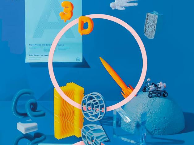 3D Printable Materialize─Cosmic Typography by Atom 3D Printers