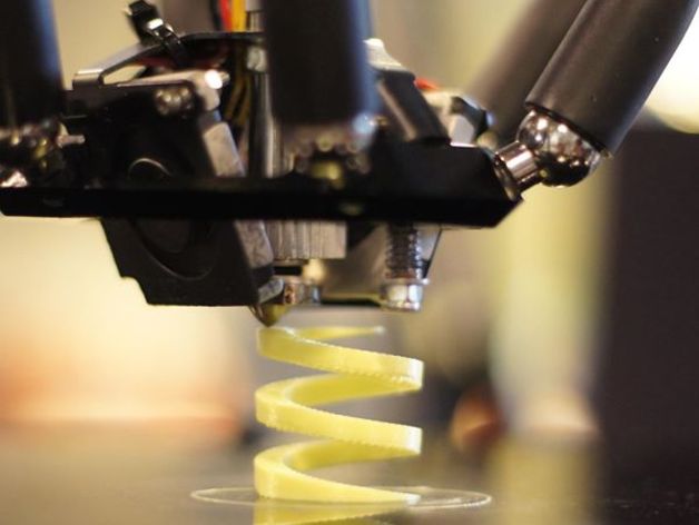 3D Printable Spring without support by Atom 3D Printers