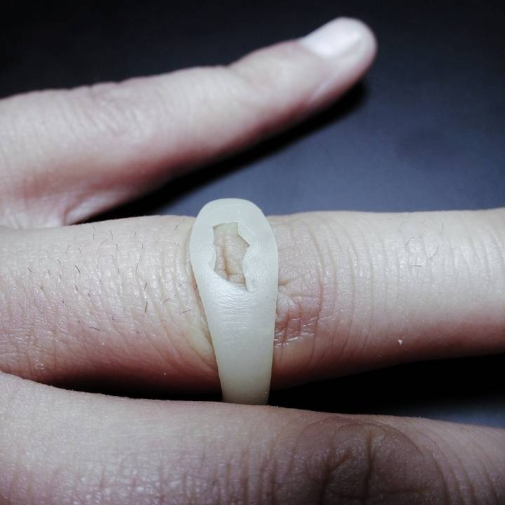 3D Printable Batman vs Superman ring by Grandon Wickard