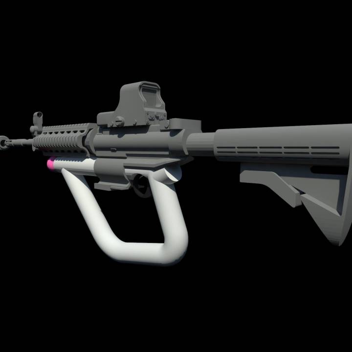 3D Printable Adapted to ps vr gun controller by Rafael Lacerda