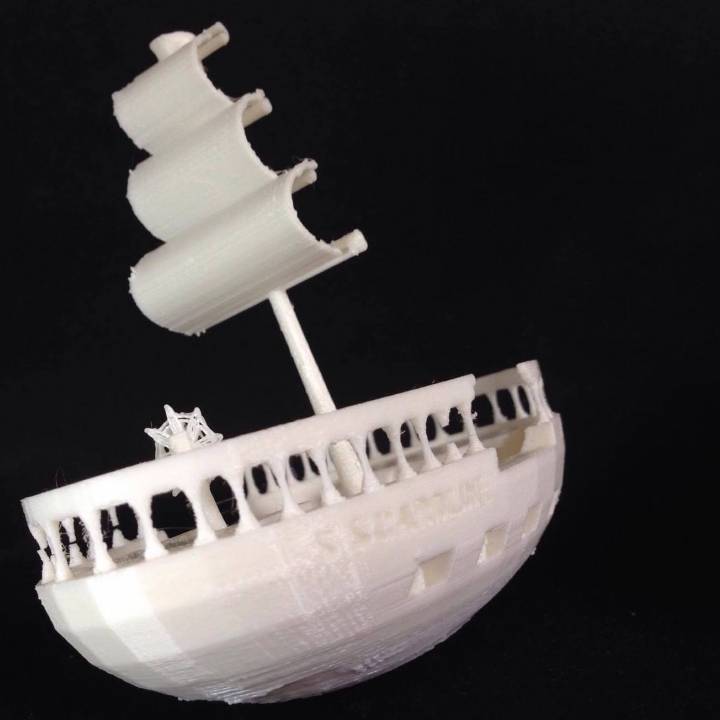3D Printable Battleship by Reno Klotzbach