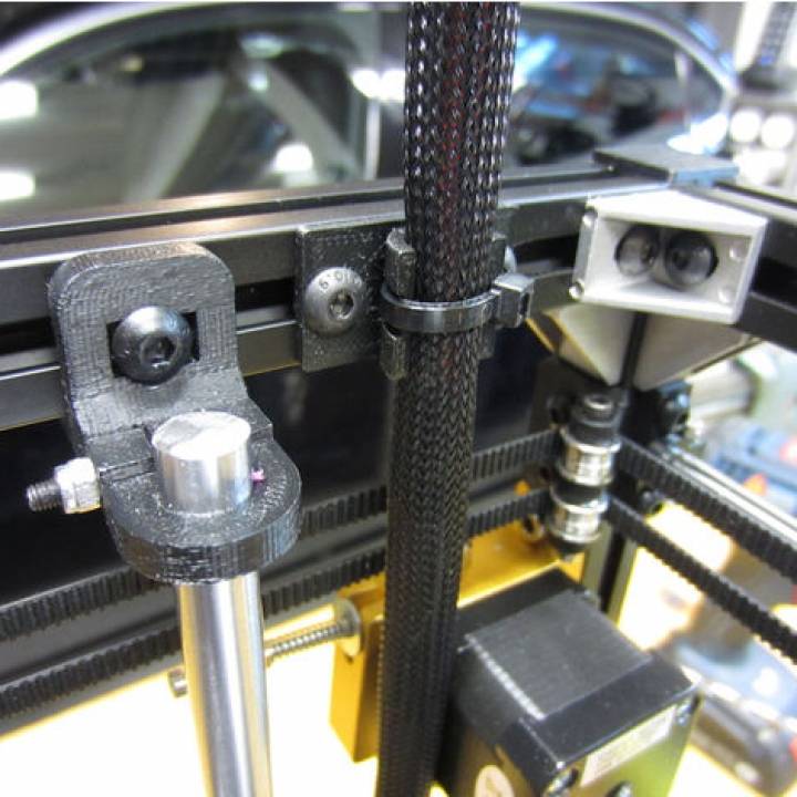 3D Printable Cable Clamp 2020 by Henry Arnold