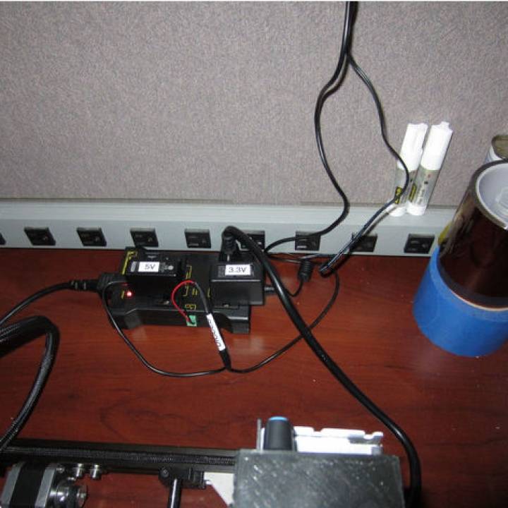 3D Printable 3D Printer Safety Shutdown - Smoke Detector by Henry Arnold