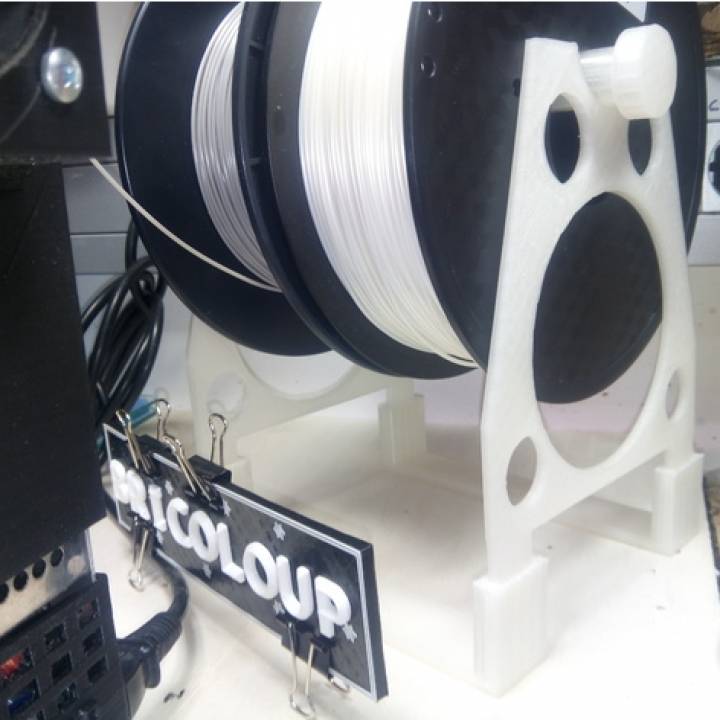 3D Printable Support 1 ou 2 bobines by Baloup Sebastien