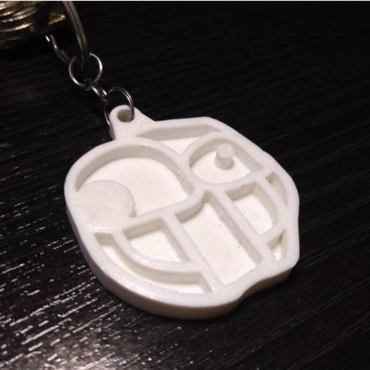 3D Printable Roto2 keychain by Luis Manuel Rguez