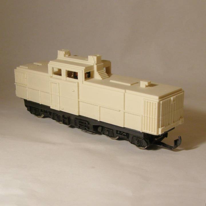 3D Printable BR 211 N scale by Jan Tol