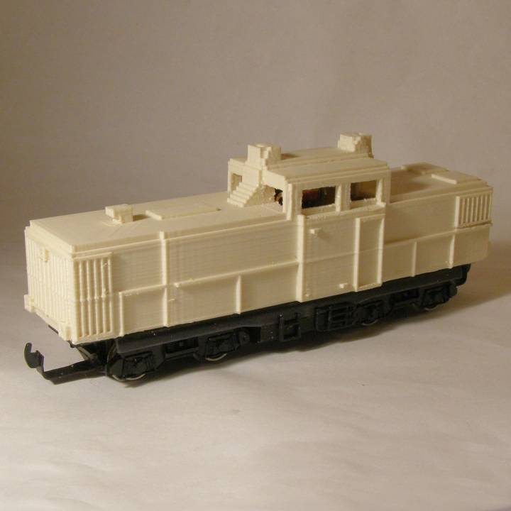 3D Printable BR 211 N scale by Jan Tol