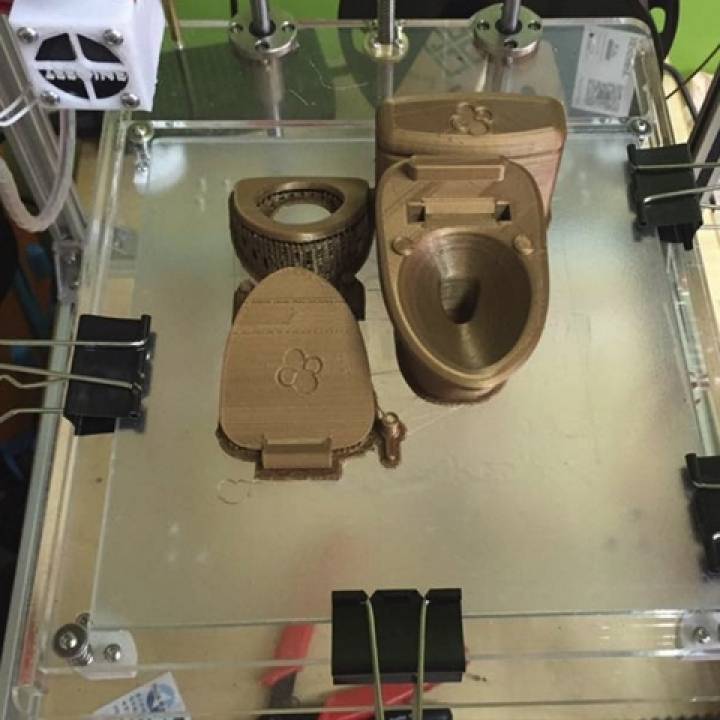 3D Printable 86DUINO - Toilet by Anthony Lu