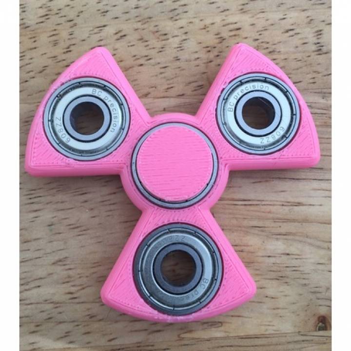 3D Printable Pick-a-weight Fidget Spinner (customizer) by Lucina M