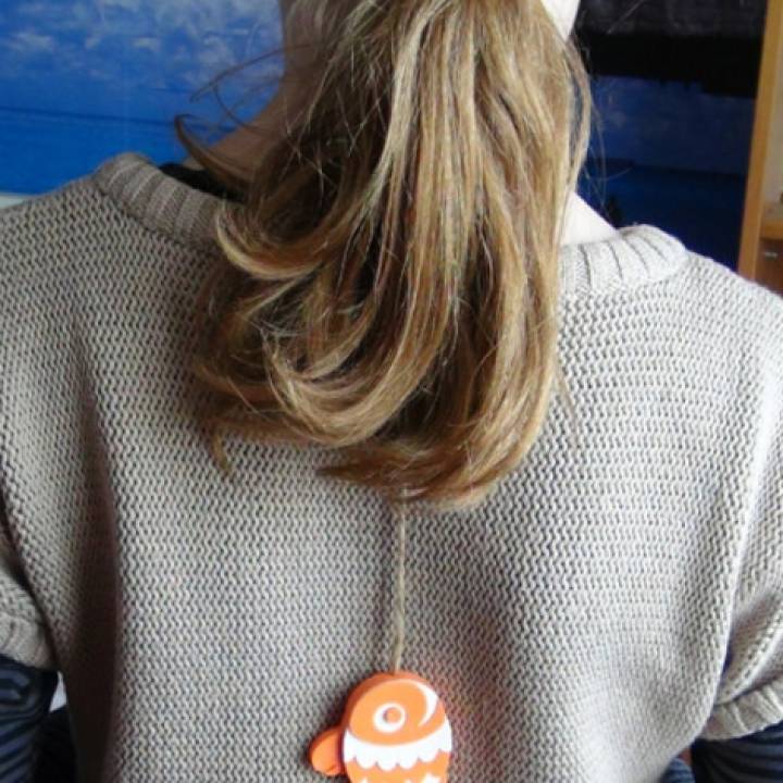 3D Printable April Fish by Dominique Breton