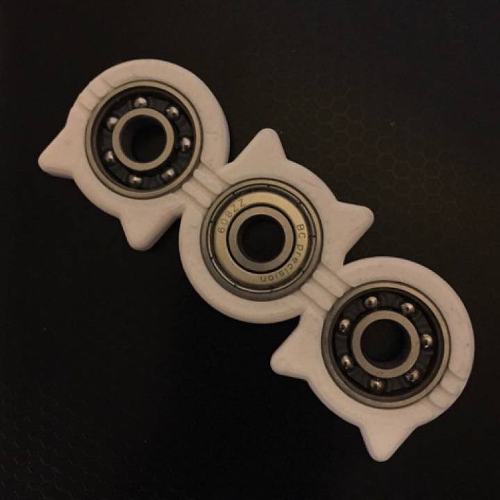 3D Printable Cat spinner by Lucina M