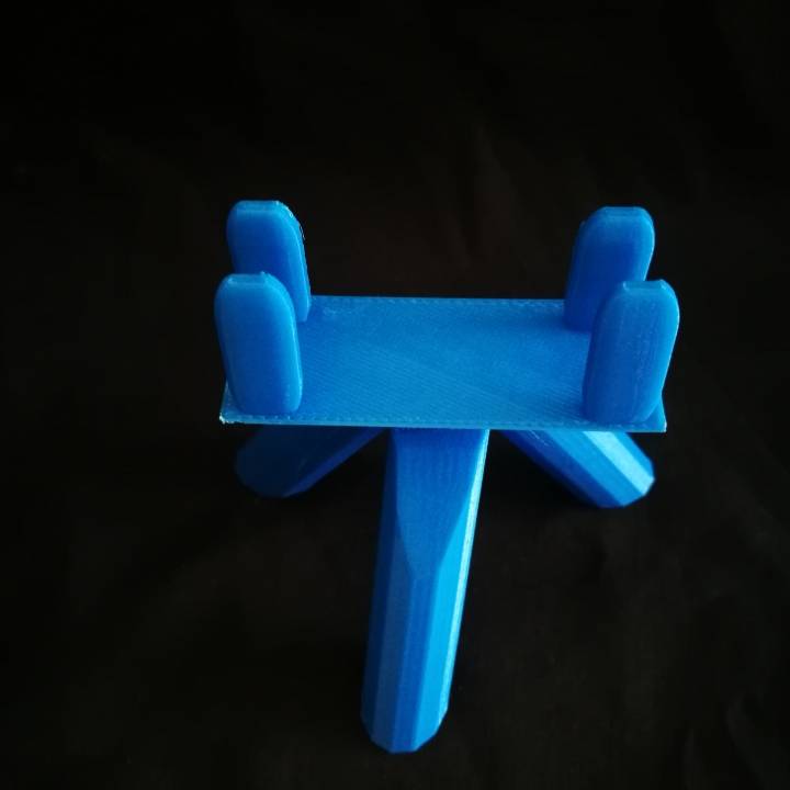 3D Printable phone camera holder/stand by David Martinek