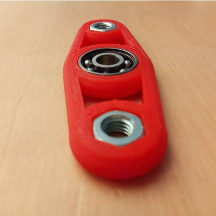 3D Printable Fidget Spinner - M8 weight by Yorick Smilda