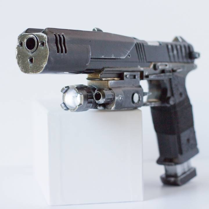 3D Printable Titanfall - Smart Pistol from titanfall 1 by james mcintosh
