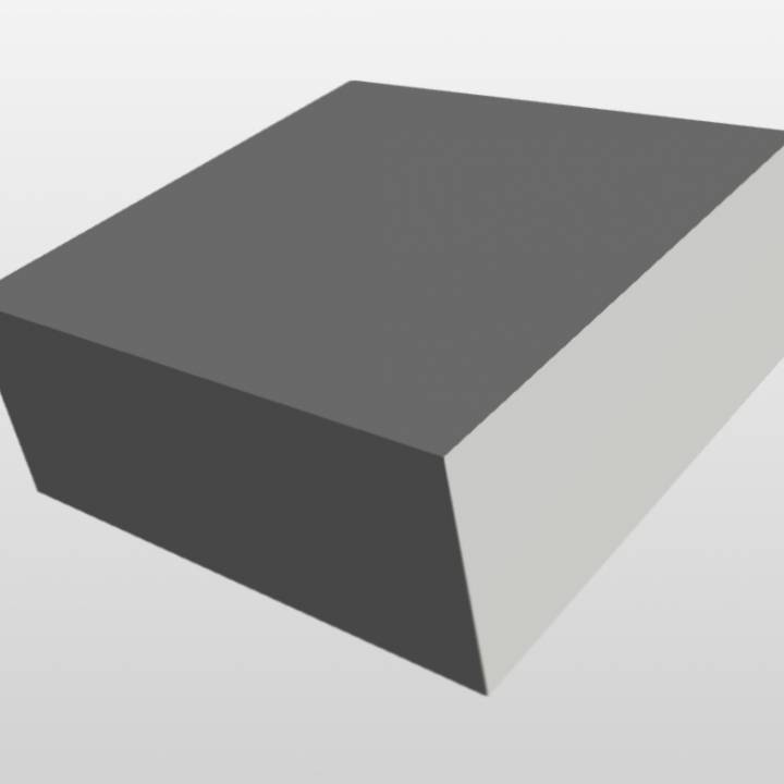 3D Printable 3DPI Plinth by Anthony Hockey