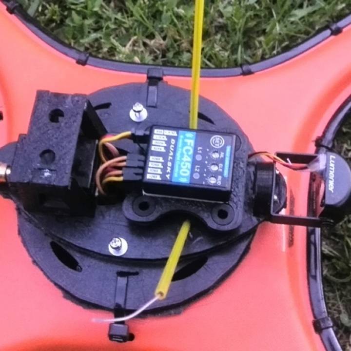 3D Printable Game of drones Sumo quad by Travis Tooley