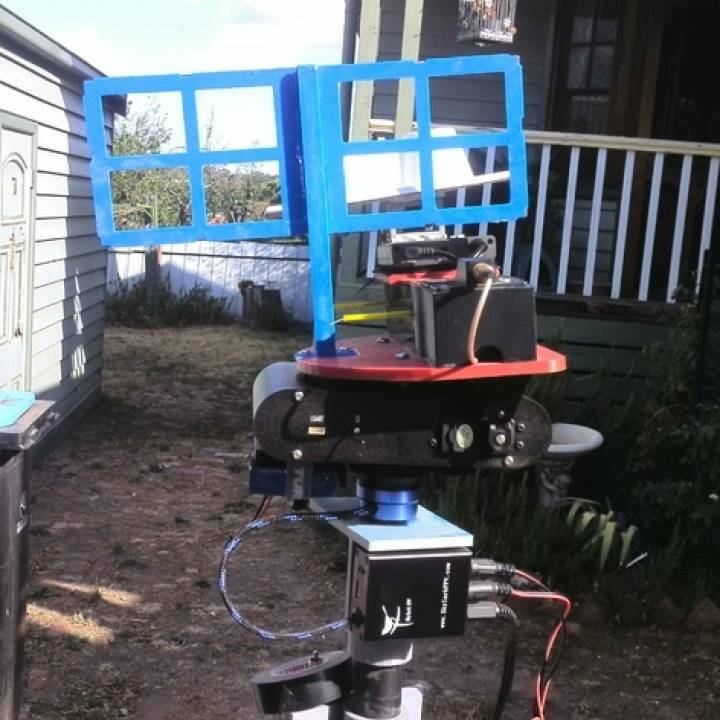 3D Printable Ultimate Skylark Antenna tracker all in one box! by Travis ...