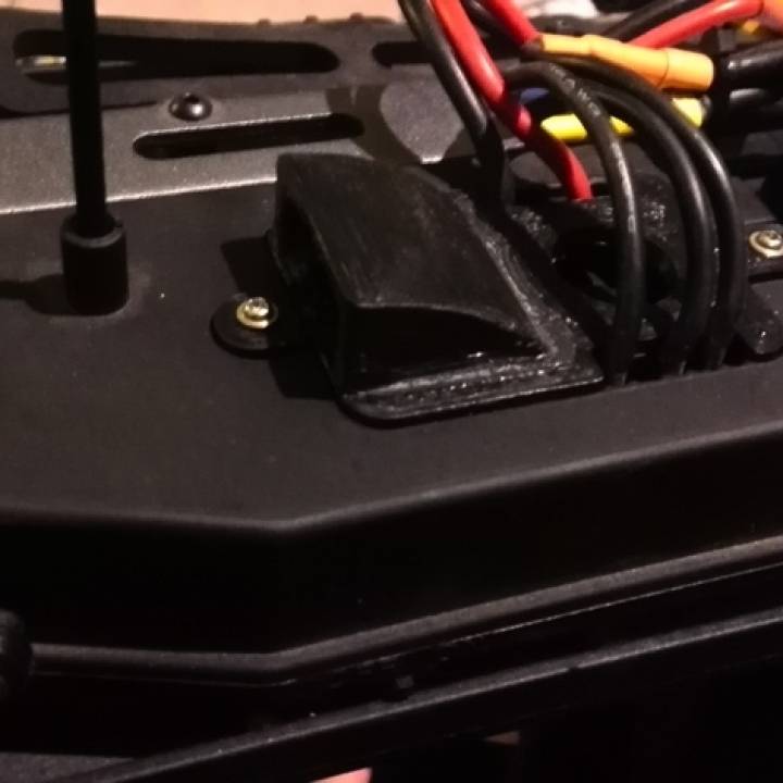 3D Printable HobbyKing Rattler ESC cold air intake by Travis Tooley