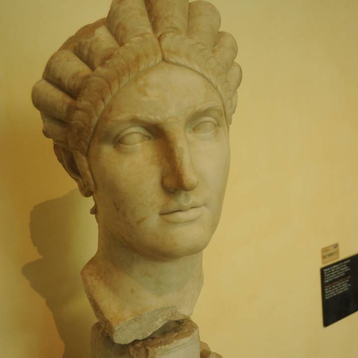 3D Printable Portrait of Matidia by Scan The World