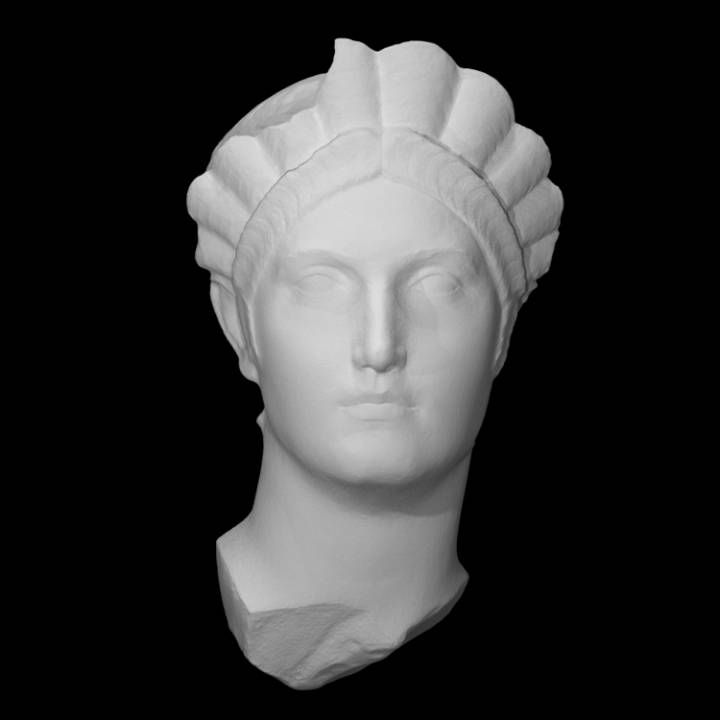 3D Printable Portrait of Matidia by Scan The World