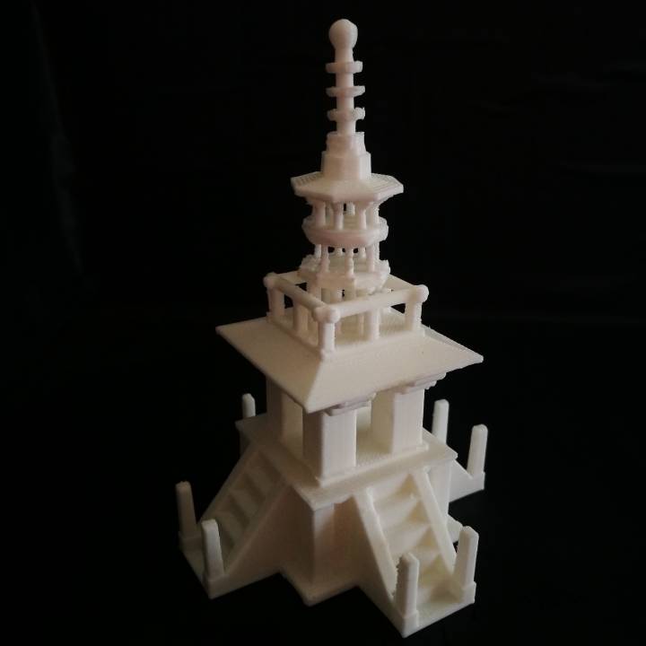 3D Printable tower by 황주선