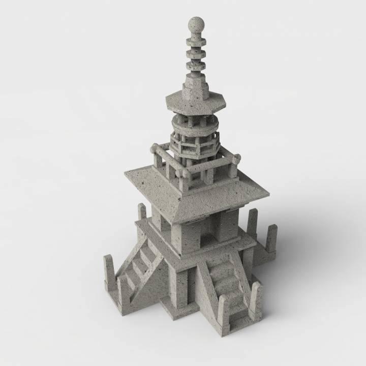 3D Printable tower by 황주선