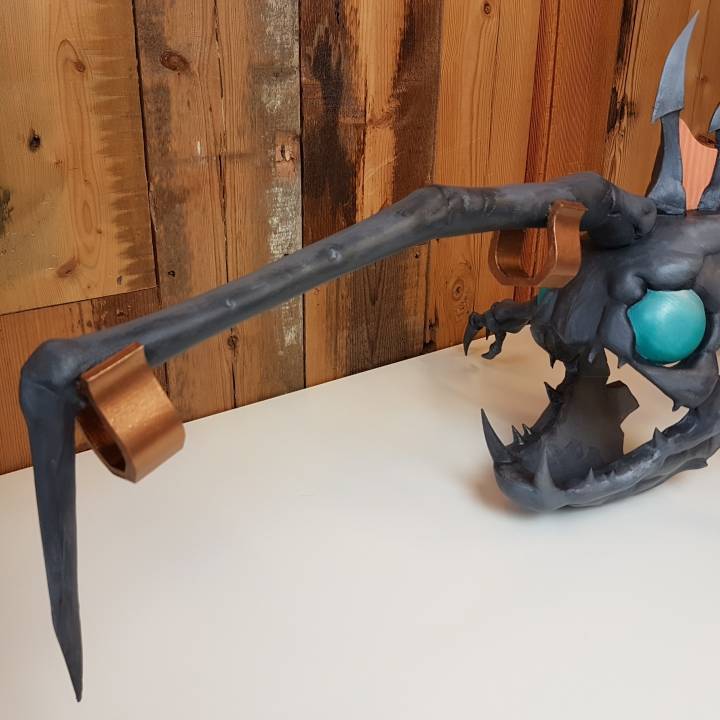 3D Printable Underlight Angler Artifact from World of Warcraft by Jill Cope