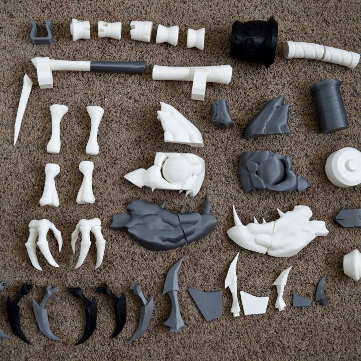 3D Printable Underlight Angler Artifact from World of Warcraft by Jill Cope