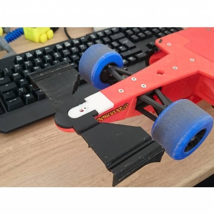 3D Printable OpenRC F1 Front Spoiler Flexible Mount And Stronger ...