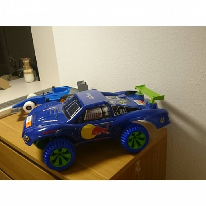 3D Printable OpenRC Truggy Parts For Killerbody SCT Body by Michael G.