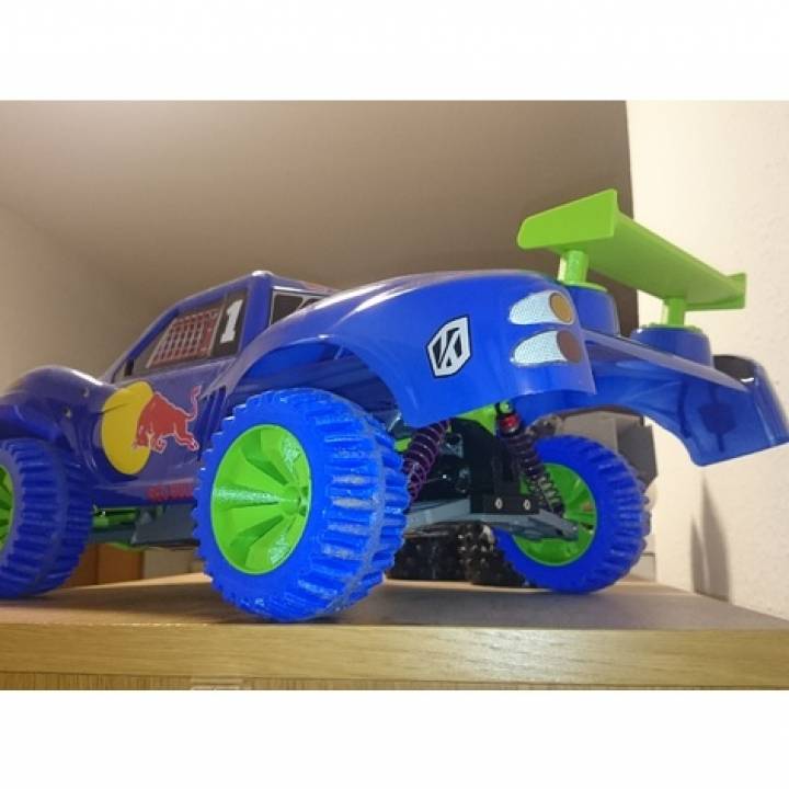 3D Printable OpenRC Truggy Parts For Killerbody SCT Body by Michael G.