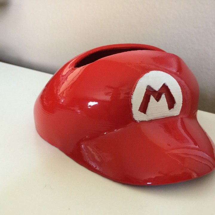 3D Print of Nintendo Switch Mario Hat by ranalex