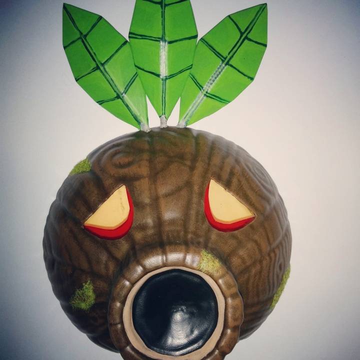 3D Printable Deku Mask by Benjamin Krygsheld