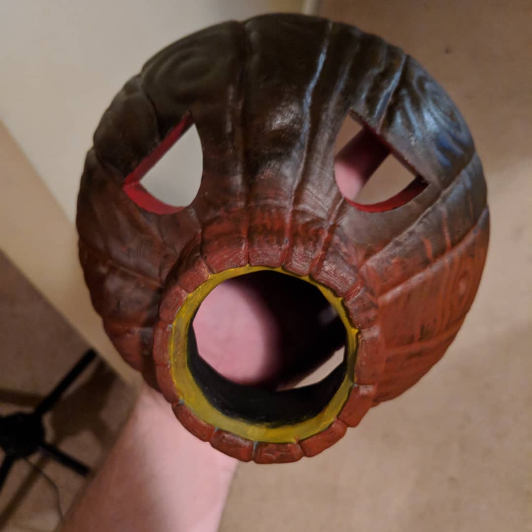 3D Printable Deku Mask by Benjamin Krygsheld