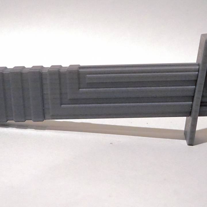 3D Printable The Darksaber by Brad Harris