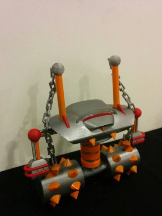 3D Printable Flail from OMF2097 by Funbie Studios