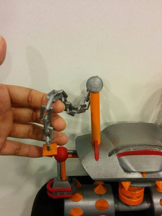 3D Printable Flail from OMF2097 by Funbie Studios