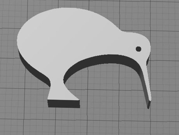 3D Printable Kiwi by Muzz64